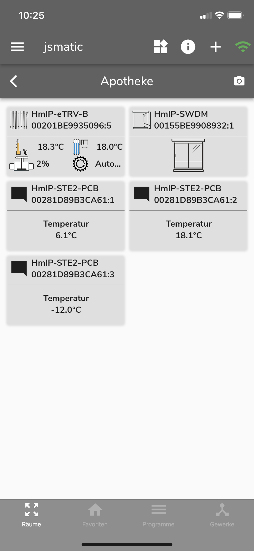 Apps für CCU3 - Smart Living